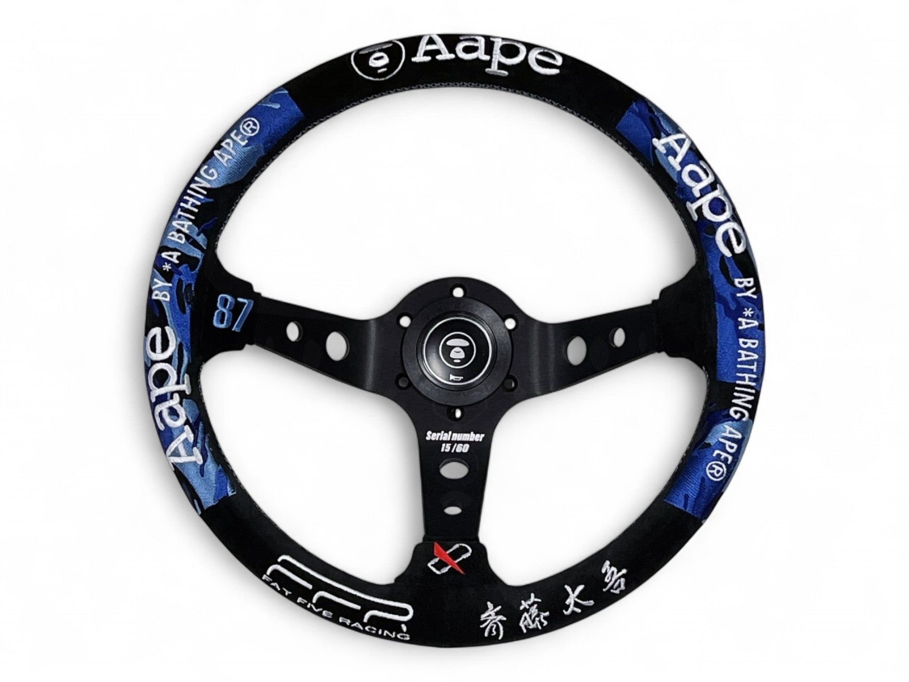 Vertex x BAPE x FFR Steering Wheel – Tsukuba Parts Shop